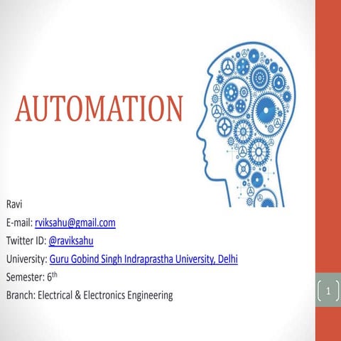 Automation | PPT