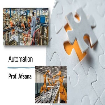 Automation - Production and Operations Management | PPTX