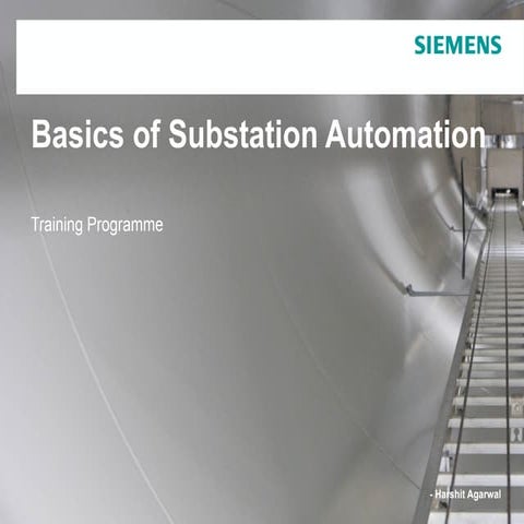 Basics of Sub station Automation.ppt.... | PPT
