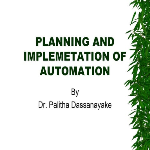 Automationcontrol1 | PPT