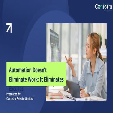 ERP Consulting Services in India: Designing Automation the Right Way | PPTX
