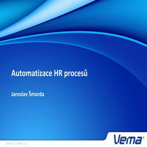 Automation of HR processes | PPTX
