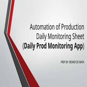Automation of Production Daily Monitoring Sheet (3).pptx
