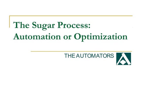 Manufacturing process of Parle | PPT