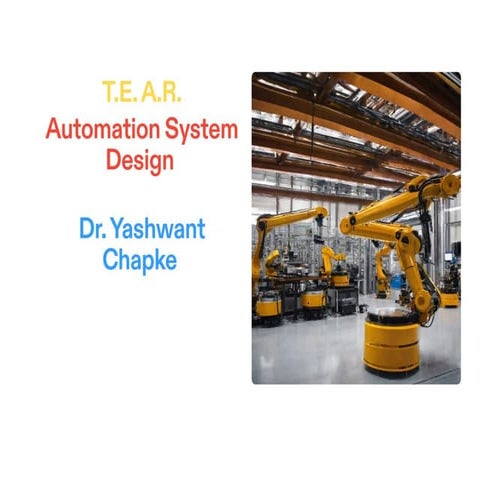 Automation System Design Process Automation | PDF