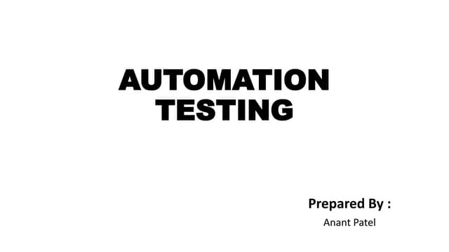 Automationtesting Pptx