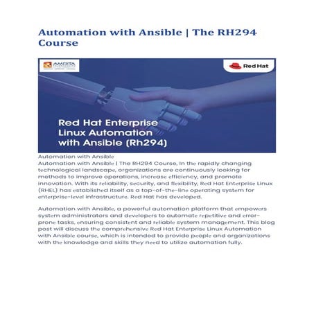 Automation with Ansiblе.pdf............. | PDF | Cloud Computing | Internet