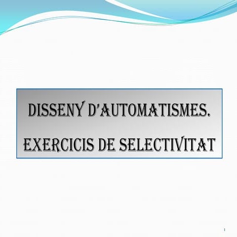 Automatismes | PPT