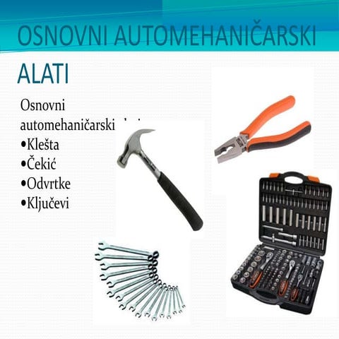 Automehanicarski alati | PPTX