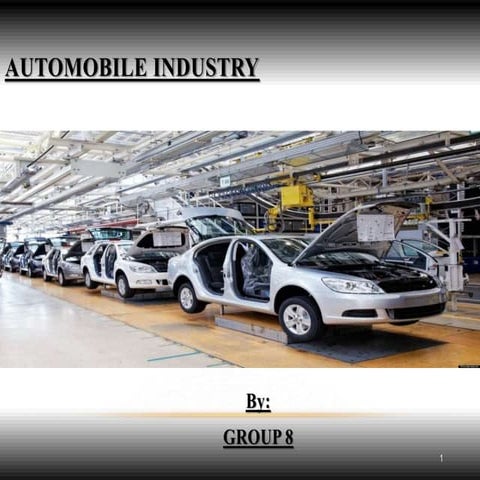 Automobile industry (1) | PPTX