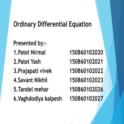 Methods Of Variation Of Parameters Advance Engineering Mathe Mathema