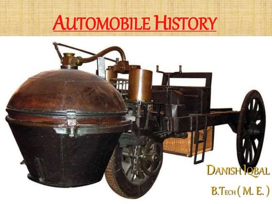 History of cars presentation | PPTX | Auto Technology | Automotive