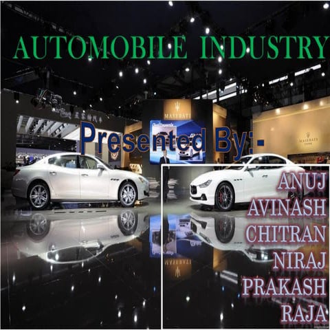 Automobile industry | PPT