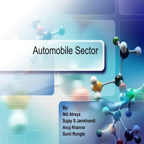 Automobile Sector | PPT