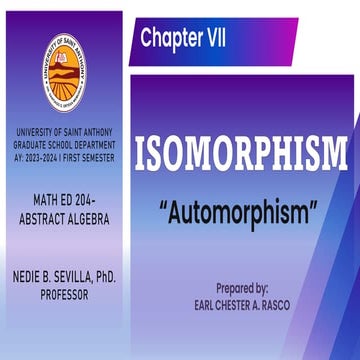 Isomorphism and Automorphism and Theorems.pdf