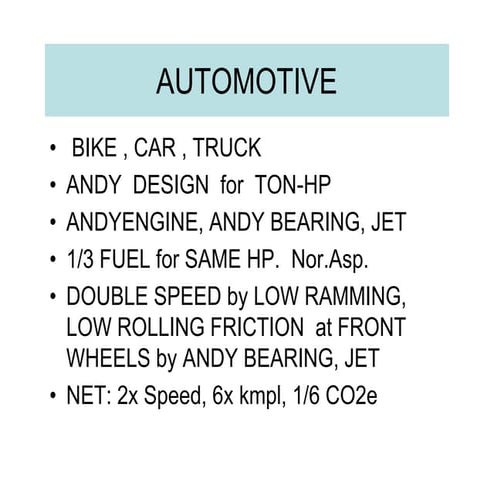 Automotive | PPT