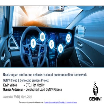 Automotive-World-GENIVI-CCS-final....... | PPTX