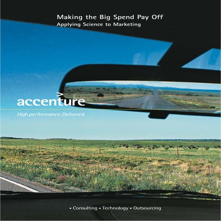 Automotive Ad Spend Science Accenture | PDF