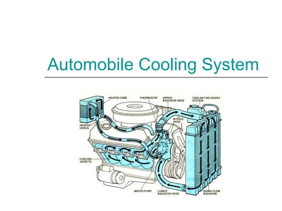 Engine Cooling system | PPTX