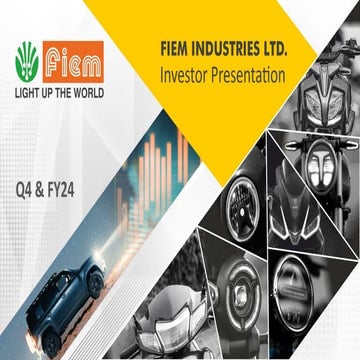 FIEM Industries – Automotive Lighting Exporter | PDF