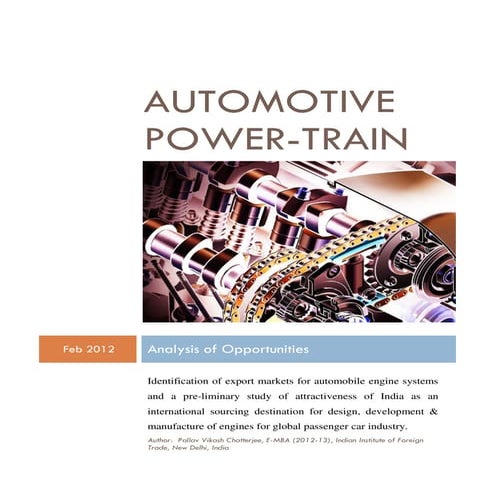 Automotive Powertrain 2 | PDF
