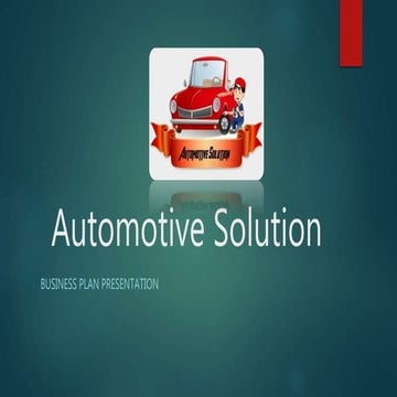 Automotive solution | PPT
