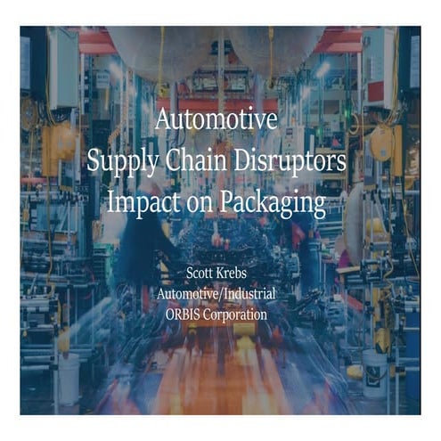 Automotive supply chain disruptors and how they impact packaging | PDF