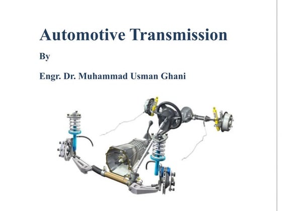 Electronic control of automatic transmission | PPT