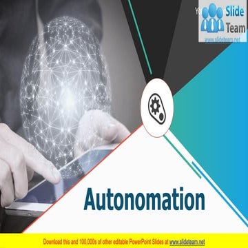 Autonomation PowerPoint Presentation Slides | PDF