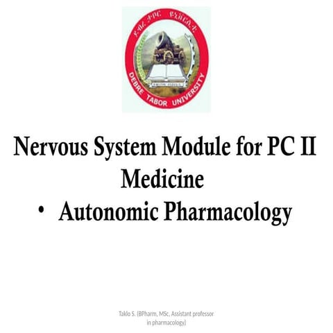 Autonomic pharmacology-Nervous System module.pptx