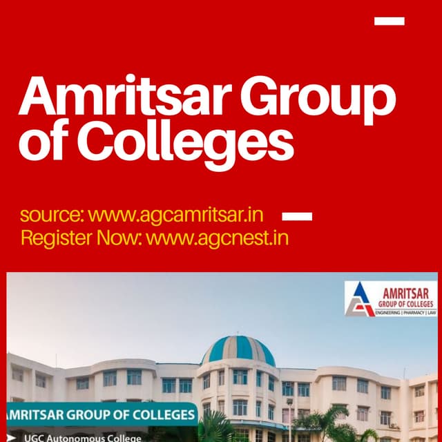 Autonomous Colleges in Punjab | AGC Amritsar | PDF