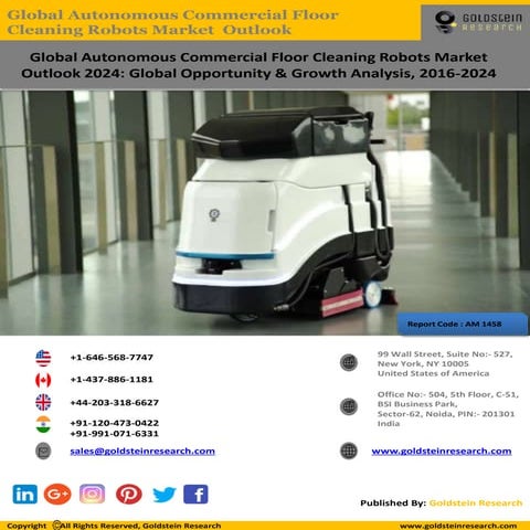 Global Autonomous Commercial Floor Cleaning Robots Market Outlook 2025 ...