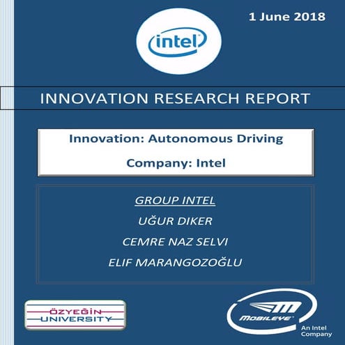 Autonomous Driving by Intel | PDF