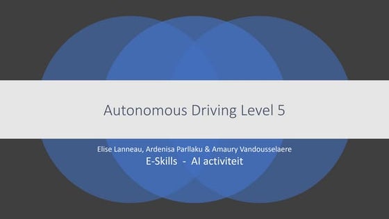 Autonomous vehicles | PPT