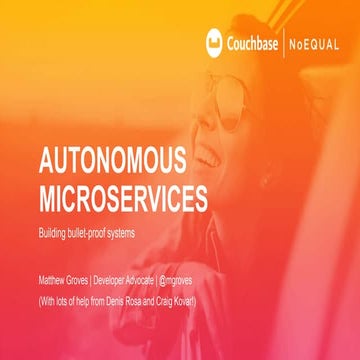 Autonomous Microservices Manning July 2020 Ppt