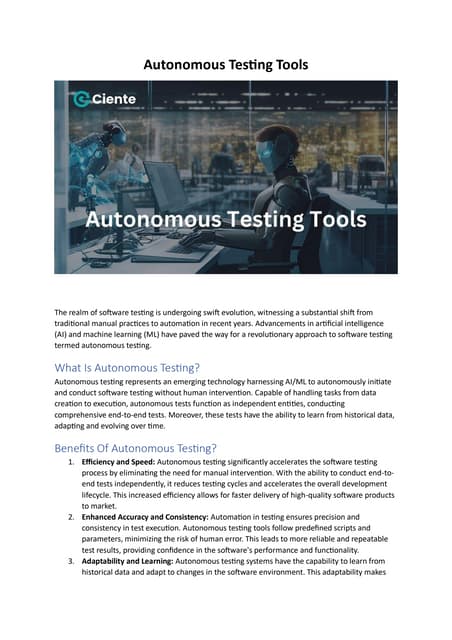 Web Based Automation Testing And Tools Leveraging Ai And Ml Pdf 5480