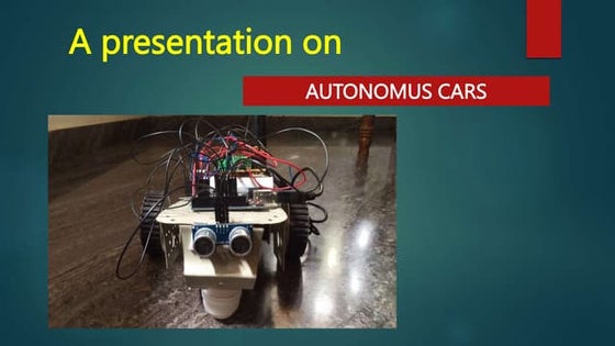 Self Driving Car Pptx Project Ppt On Self Driving Car Ppt