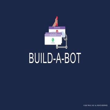 Build a Chatbot with TensorFlow.js and Twilio | PPTX