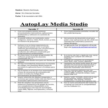 Autoplay media studio | DOCX