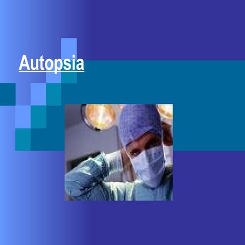 Autopsia | PPT