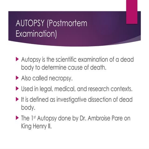 Presentation autopsy incisions-.pptx. Dr. Haricharan MD RIMS Imphal ...