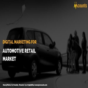 Auto retail - digital marketing | PDF