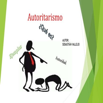 Autoritarismo | PPTX