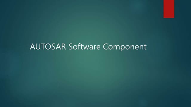 436198511-AUTOSAR-Methodology-Overview.pptx