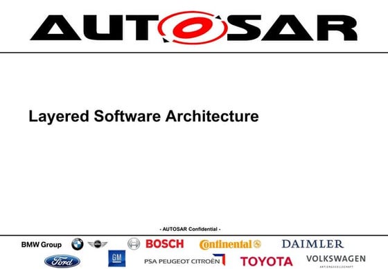 AUToSAR introduction | PPTX | Programming Languages | Computing