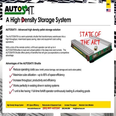 Autosat Brochure Usa Ppt