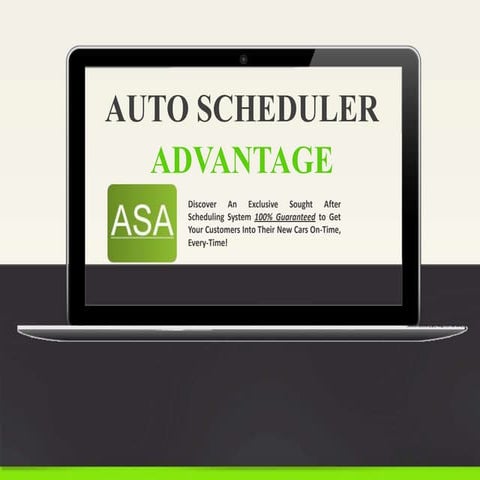 Auto Scheduler Advantage | PPTX | Auto Buying and Selling | Automotive