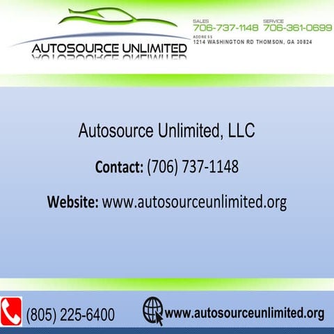 Autosource-unlimited-llc | PPT