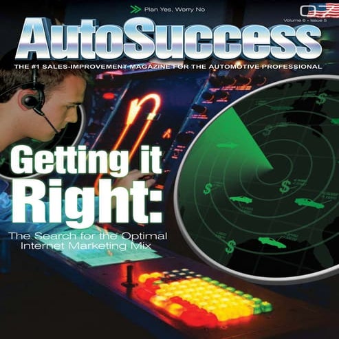 Auto Success Magazine Article on Car Dealer Microsites by Ralph Paglia ...