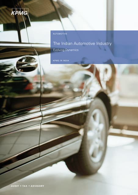 Automobile industry in india .. | PPT